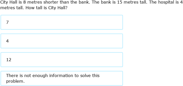 IXL - Word problems with extra or missing information (Primary 6 maths ...