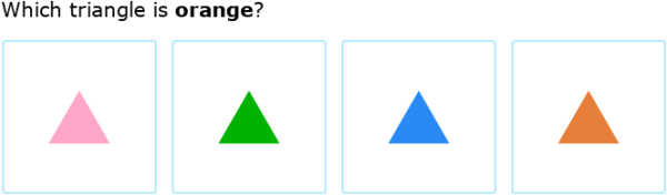 IXL - Classify shapes by colour (Kindergarten 1 maths practice)