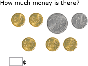 IXL - Count cents (Primary 1 maths practice)