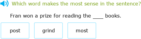 IXL - Complete the sentence with the correct -ild, -ind, -old, -olt or ...