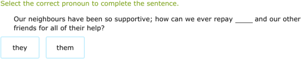 IXL - Compound subjects and objects with pronouns (Secondary 1 English ...