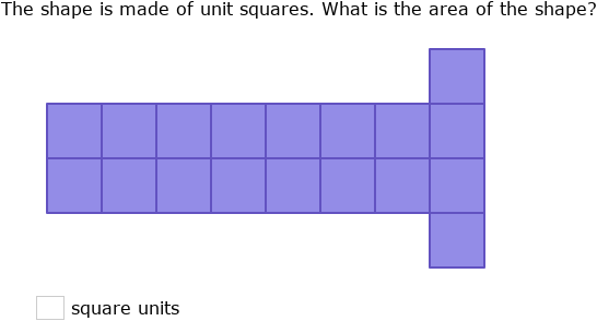 IXL - Find the area of figures made of unit squares (Primary 3 maths ...