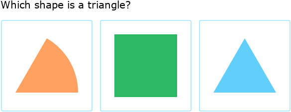 IXL - Circles, squares and triangles (Kindergarten 1 maths practice)