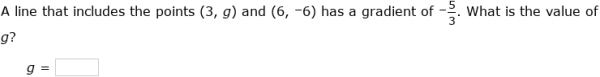 IXL - Find a missing coordinate using gradient (Secondary 2 maths practice)