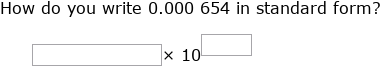 IXL - Convert between ordinary numbers and standard form (Secondary 3 ...