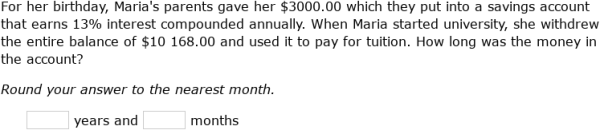 IXL - Compound interest: word problems (Higher 1 maths practice)