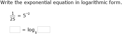IXL - Convert between exponential and logarithmic form: all bases ...