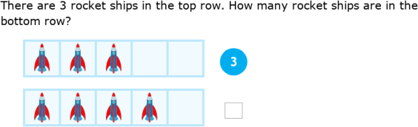 IXL - Count one more - up to 5 (Kindergarten 2 maths practice)