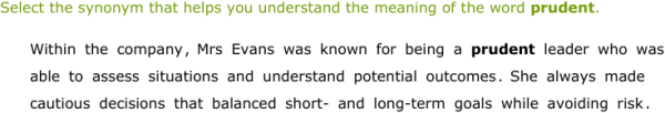 IXL - Determine the meaning of words using synonyms in context ...
