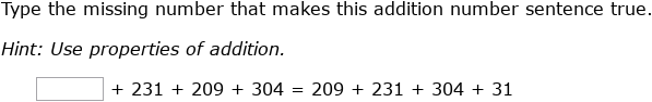 IXL - Properties of addition (Primary 4 maths practice)