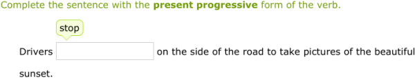 IXL - Form the progressive verb tenses (Primary 4 English language ...