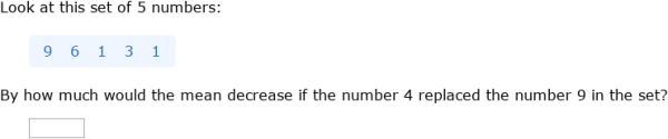 IXL - Changes in mean, median, mode and range (Secondary 1 maths practice)