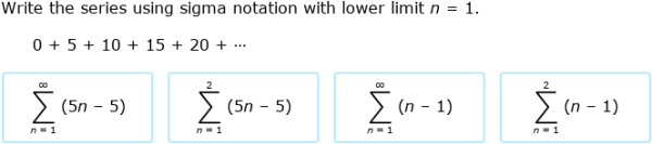 IXL - Introduction to sigma notation (Higher 2 maths practice)