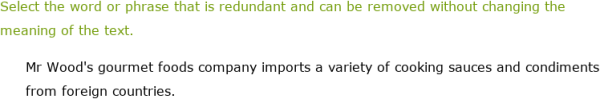IXL - Remove redundant words or phrases (Secondary 1 English language ...
