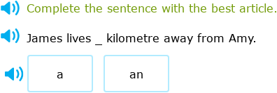 IXL - Use the correct article: a or an (Primary 2 English language ...