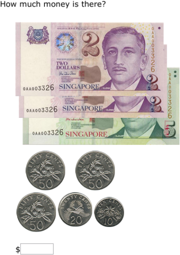 IXL - Count money - up to $100 (Primary 2 maths practice)