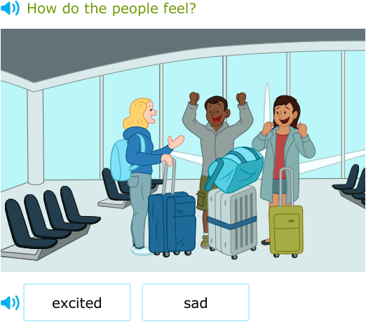 IXL - Which feeling matches the picture? (Kindergarten 1 English ...