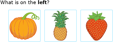 IXL - Left, middle and right (Kindergarten 1 maths practice)