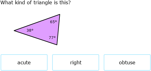 IXL - Classify triangles (Primary 6 maths practice)