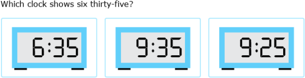IXL - Match clocks and times (Primary 3 maths practice)