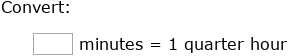 IXL - Convert between hours and fractions of hours (Primary 3 maths practice)