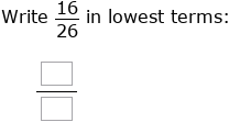 IXL - Write fractions in lowest terms (Secondary 2 maths practice)