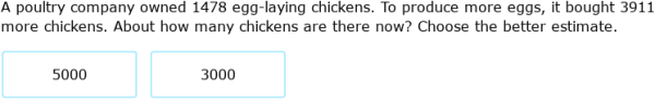 IXL - Estimate sums and differences: word problems (Primary 5 maths ...